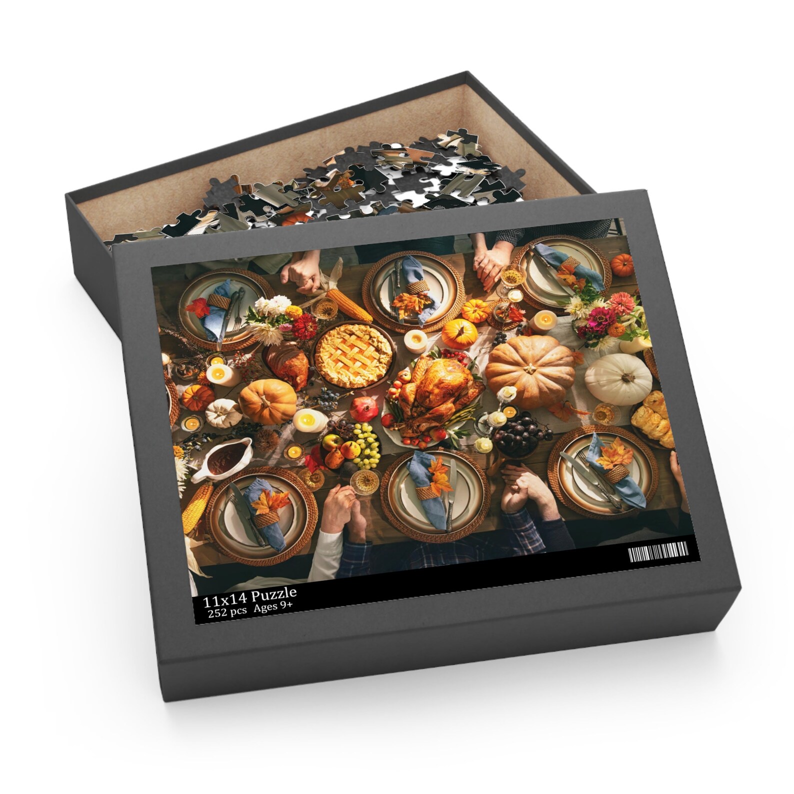 Together on Thanksgiving Jigsaw Puzzle (120, 252, 500-piece) - Etsy