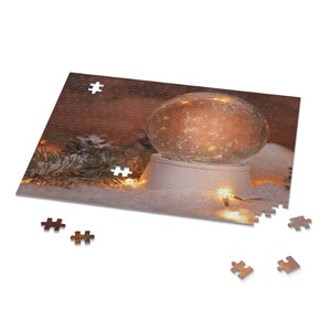 Snow Globe Jigsaw Puzzle 120, 252, 500-piece - Etsy