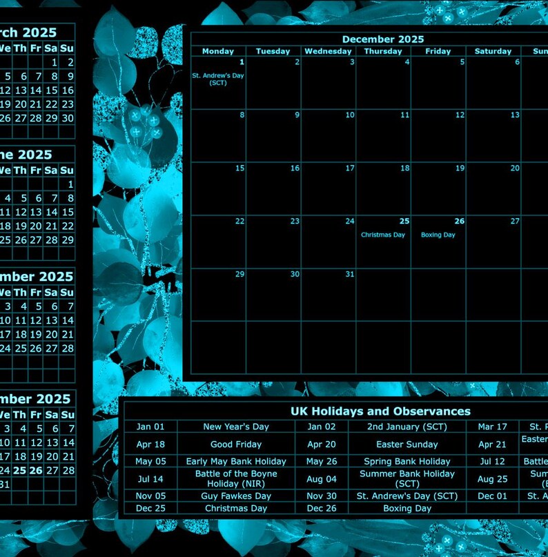 Instant Download | Desktop Background | PNG 1920x1080 | Illustrated ...