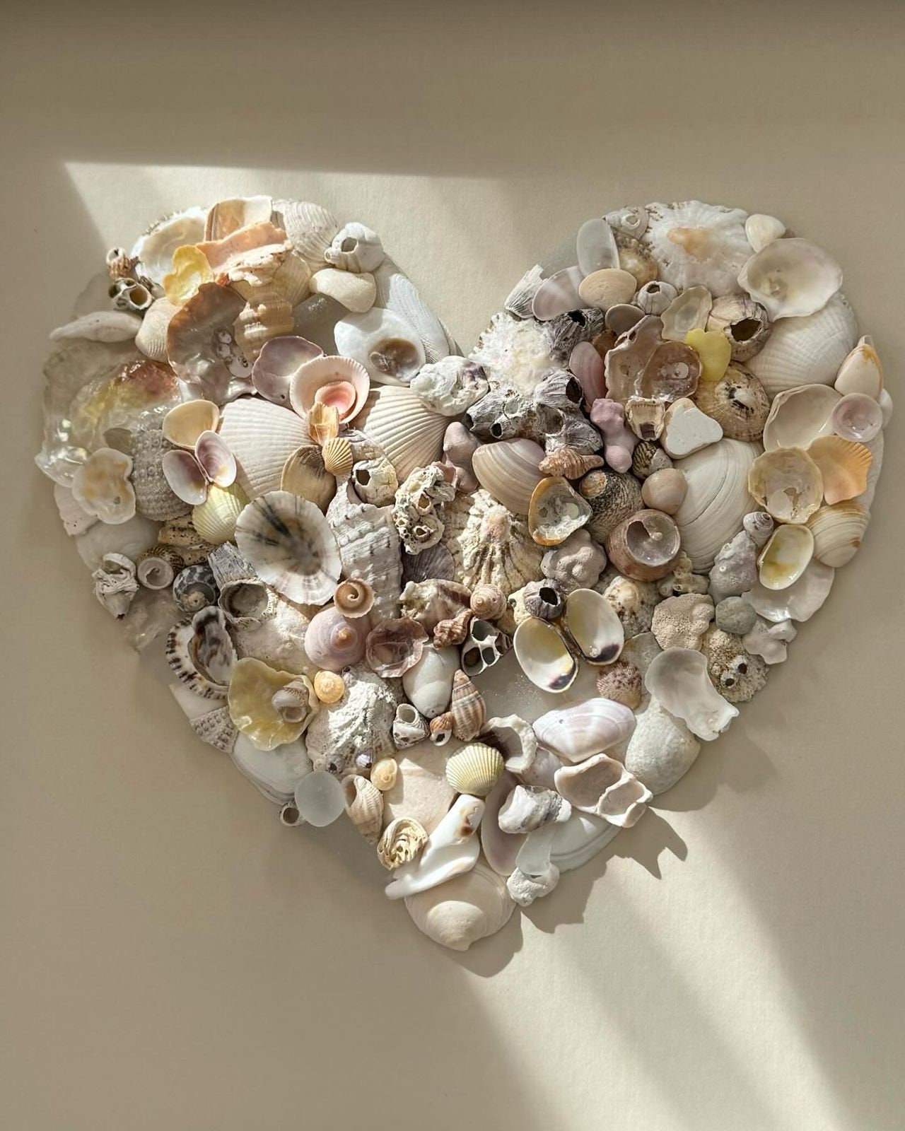 Seashell Framed Art Perfect Wedding / Anniversary / Mother's Day Gift - Etsy