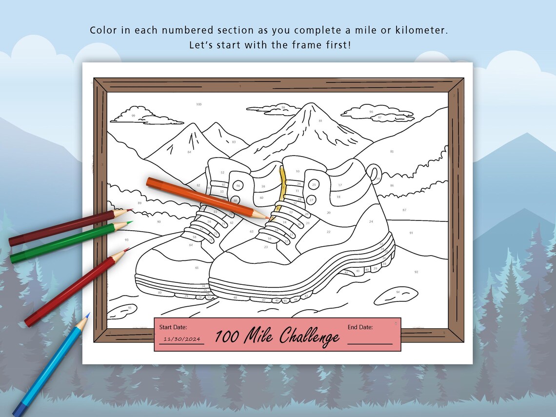 100 Mile Challenge / 100 KM Challenge - Walking, Running, Hiking ...