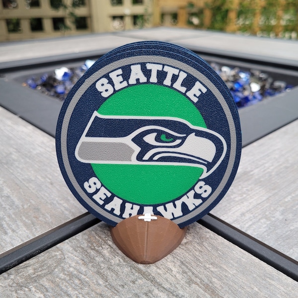 Seahawks Coasters - Etsy