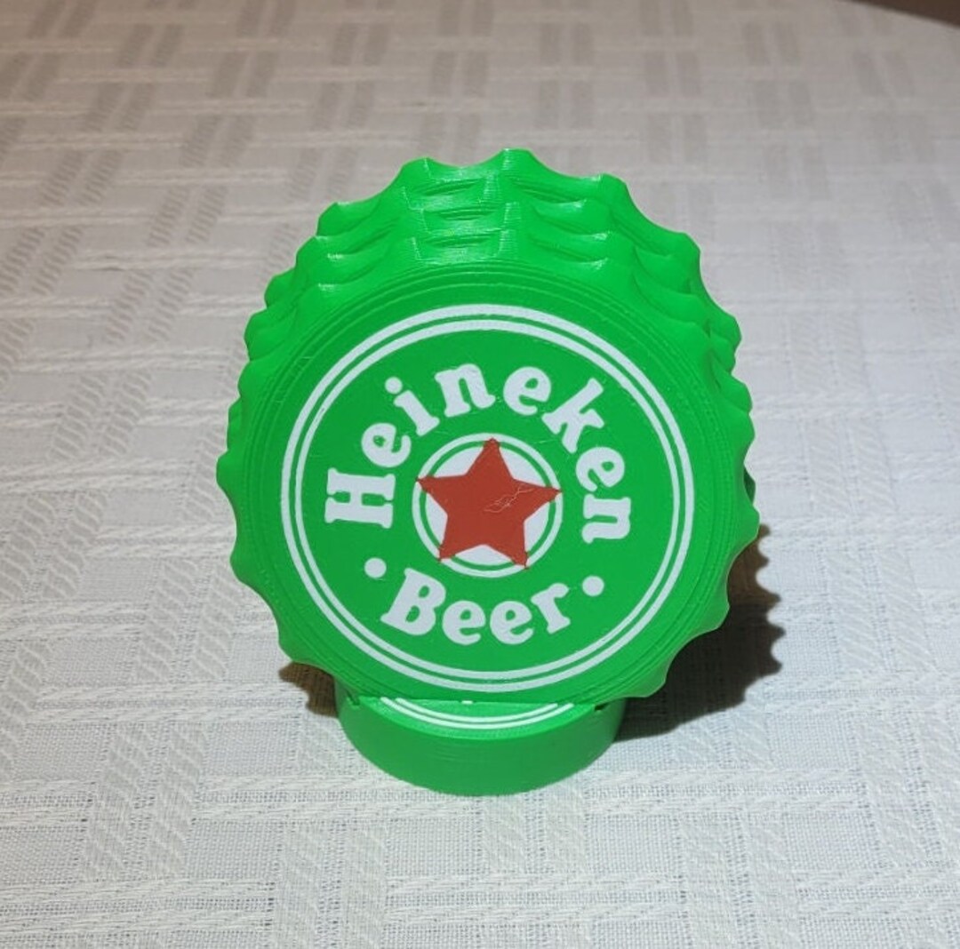 Heineken Beer Coasters set of 4 3D Printed Bottle Cap - Etsy