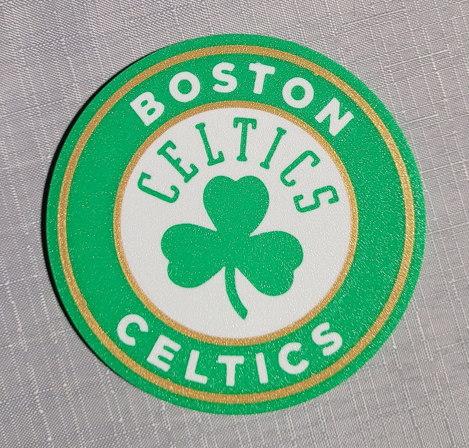 Boston Celtics Coasters Set 3D Printed set of 4 - Etsy