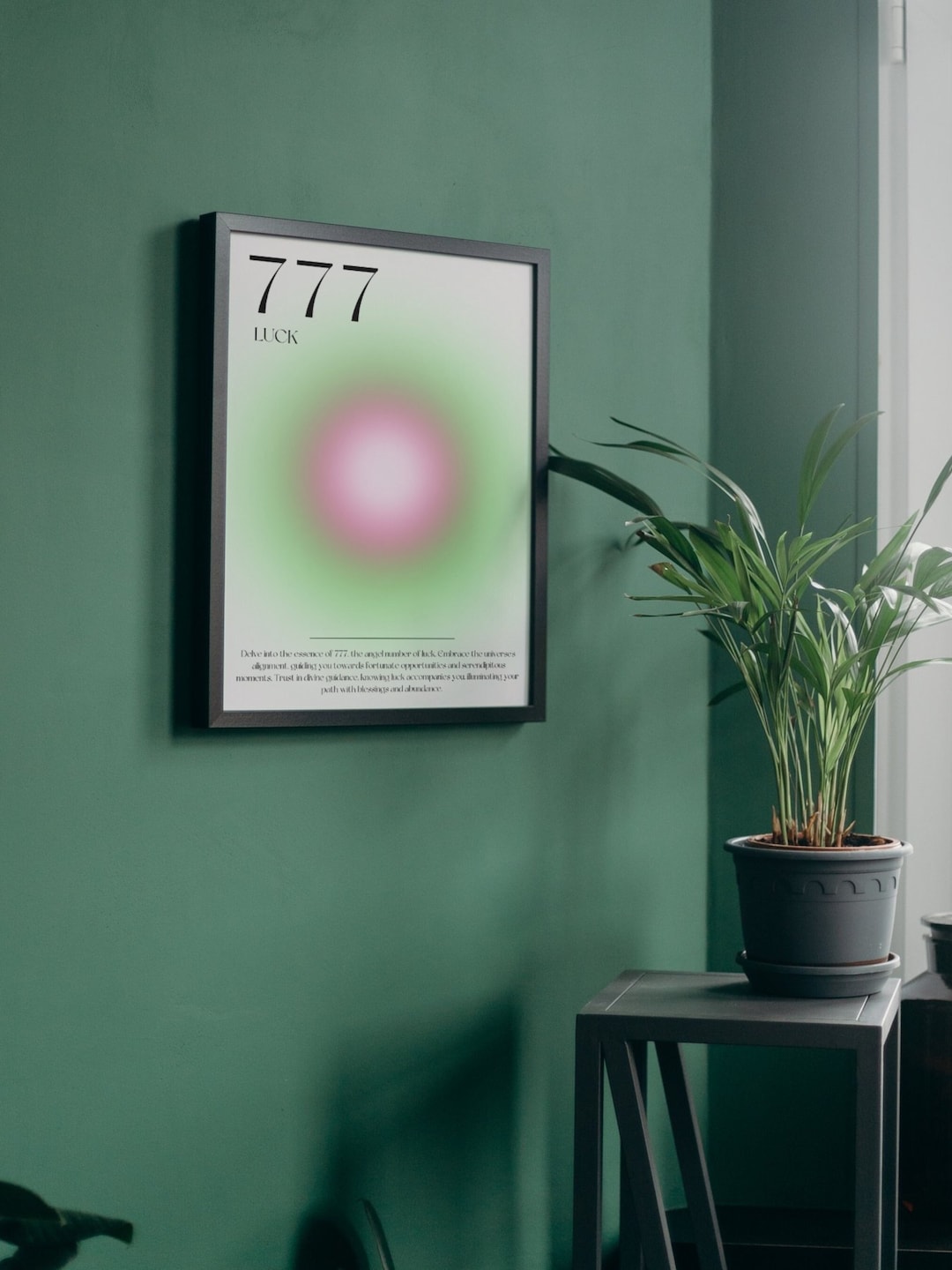 Angel Number 777 Poster | Instant Download | Available in A3/A4/A5 ...