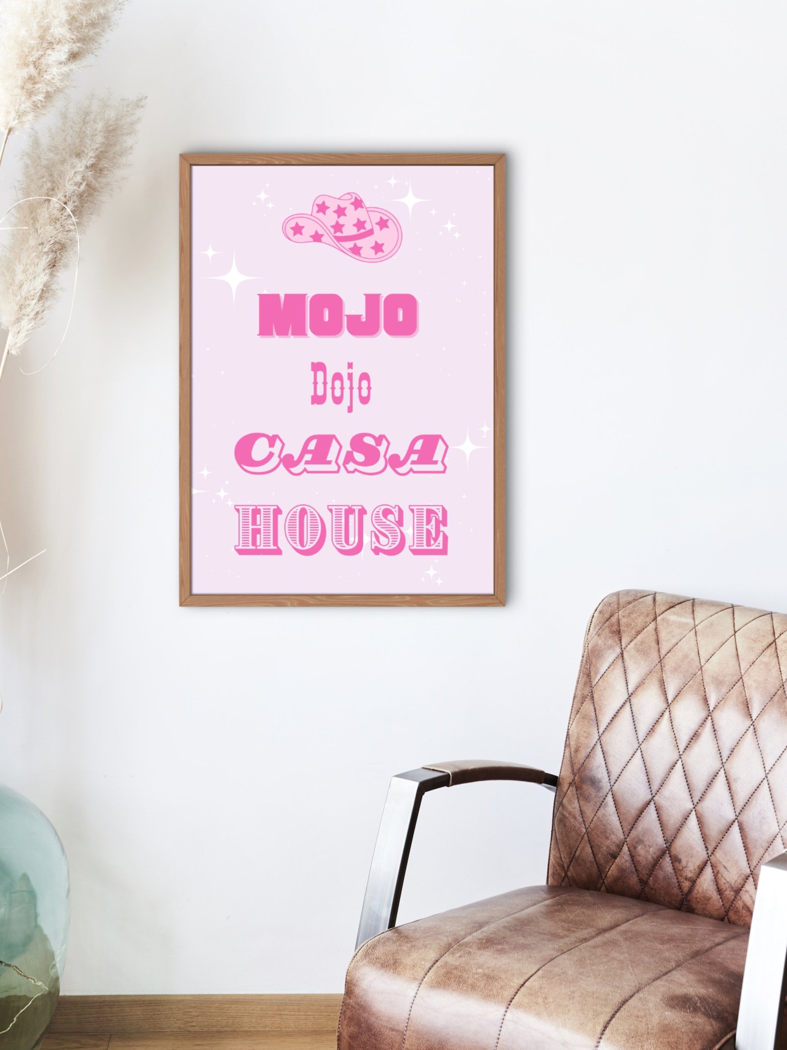 Mojo Dojo Casa House Barbie Inspired Printable Poster | Pink Poster ...