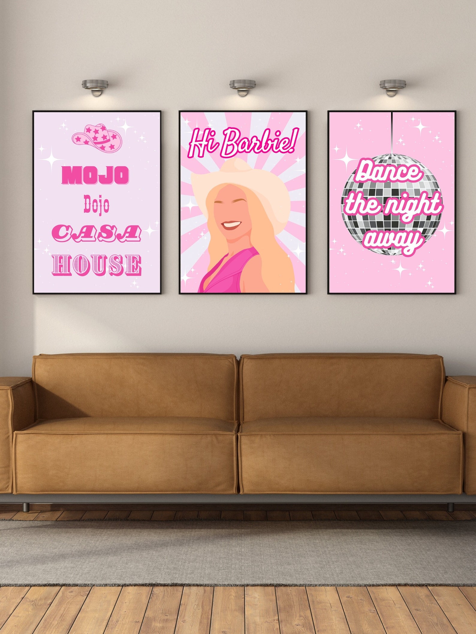 Dance the Night Barbie Inspired Printable Poster Pink Poster Barbie ...
