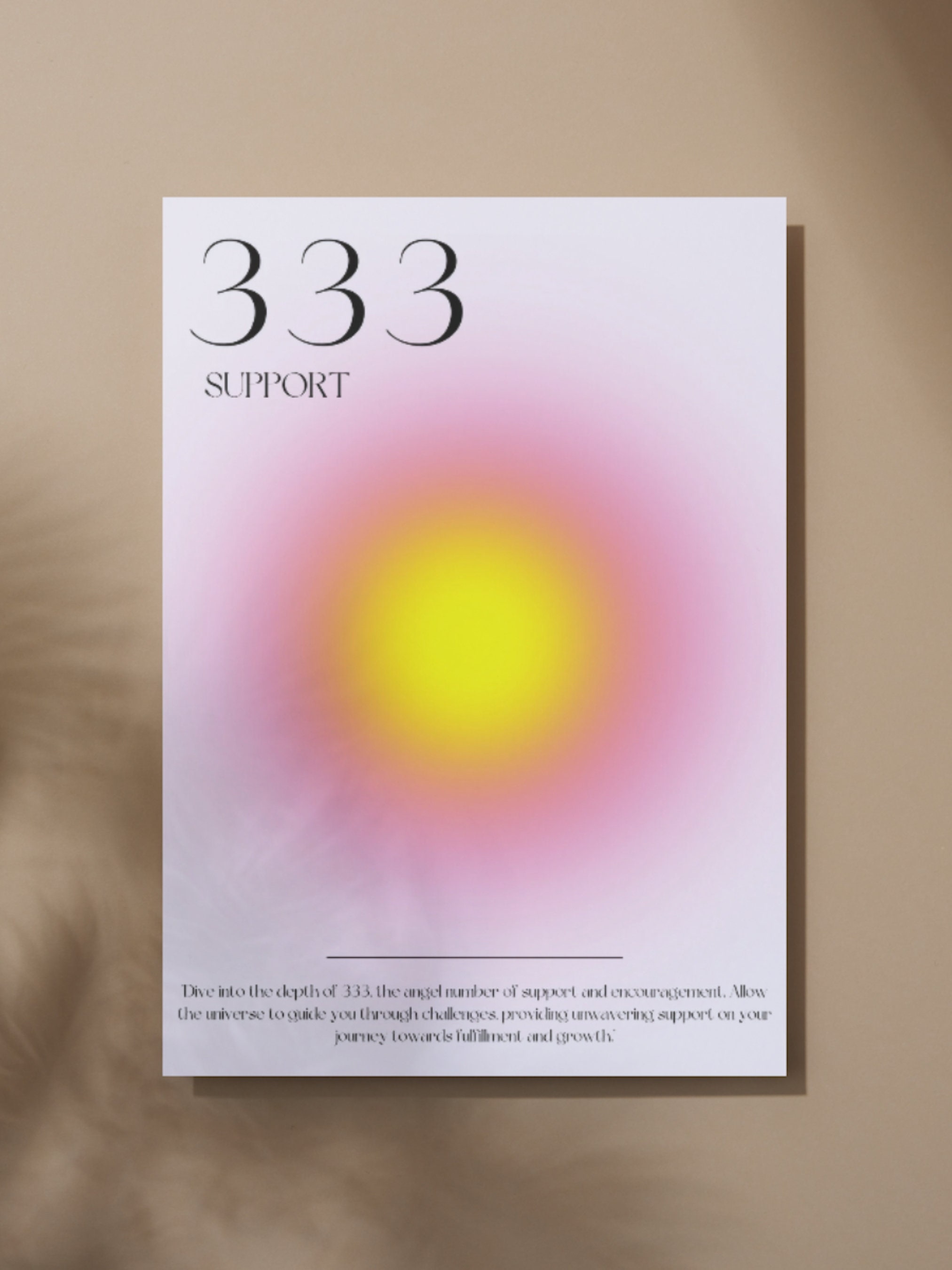 Angel Number 333 Poster Instant Download Available in A3/A4/A5 ...