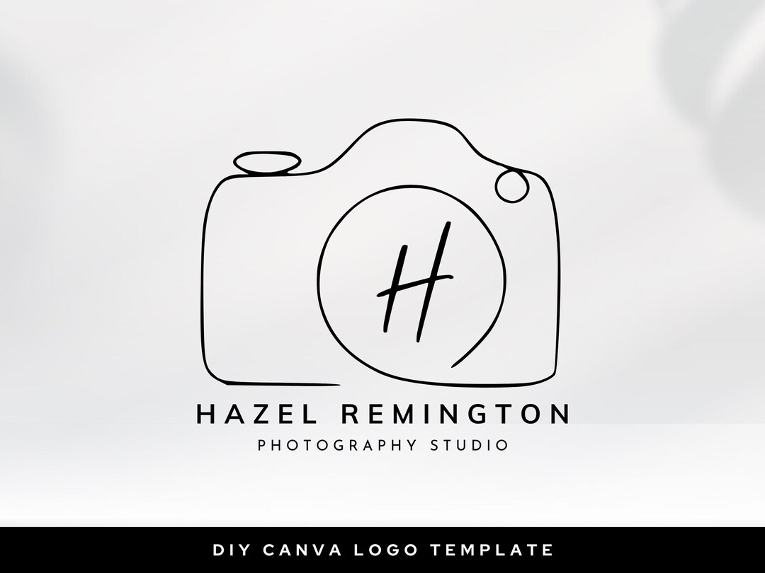Editable Logo Design, DIY Circle Logo, Classy Logo Template, Modern ...