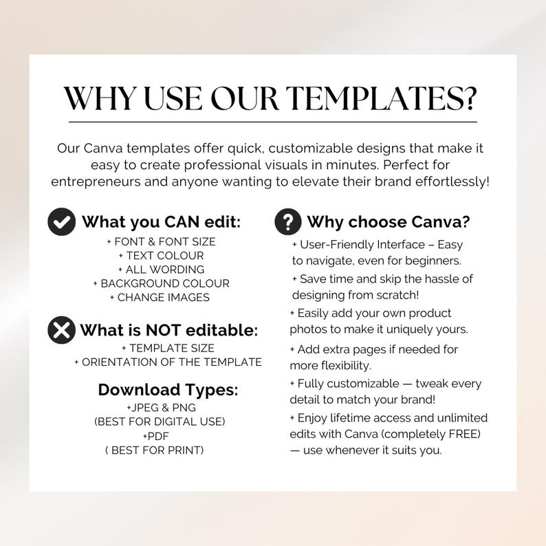 Etsy Shop Banner Kit, Etsy Canva Banners, Simple Elegant Branding, Canva Designs, Etsy Small ...