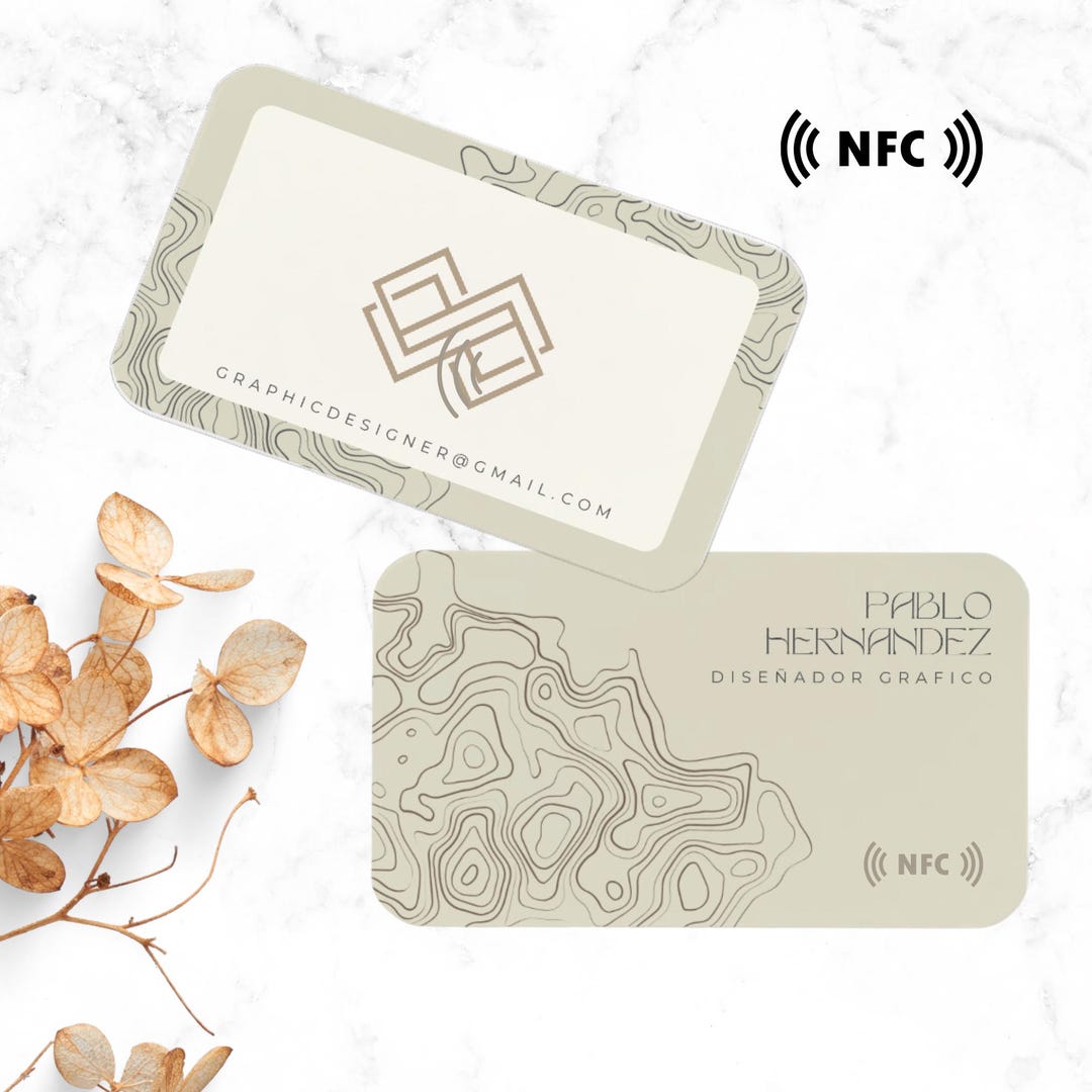 NFC Contactless Business Cards, Instant Contact Sharing, Custom NFC ...