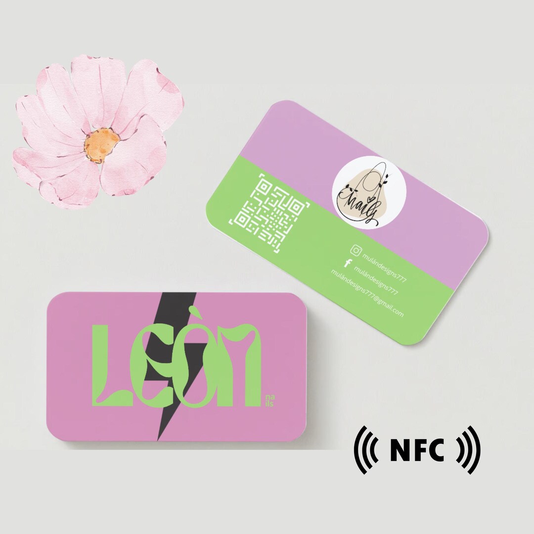Custom NFC Cards, NFC Business Cards, Custom PVC NFC Digital Business ...