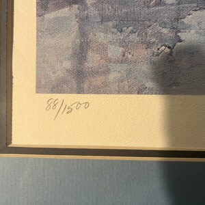 Gary Ackerman , Limited Edition Signed Number Lithograph 88/1500 Titled ...