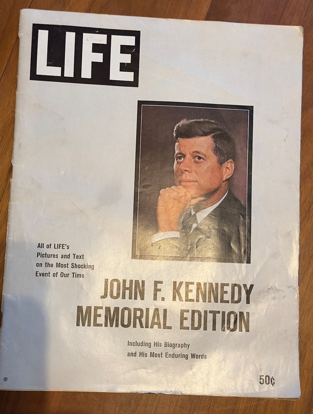 1963 Life Magazine Tribute John F. Kennedy Memorial - Etsy