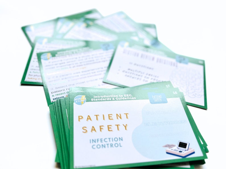 EEG Flashcards "intro to Eeg" Deck | Electroneurodiagnostic Study Guide ...