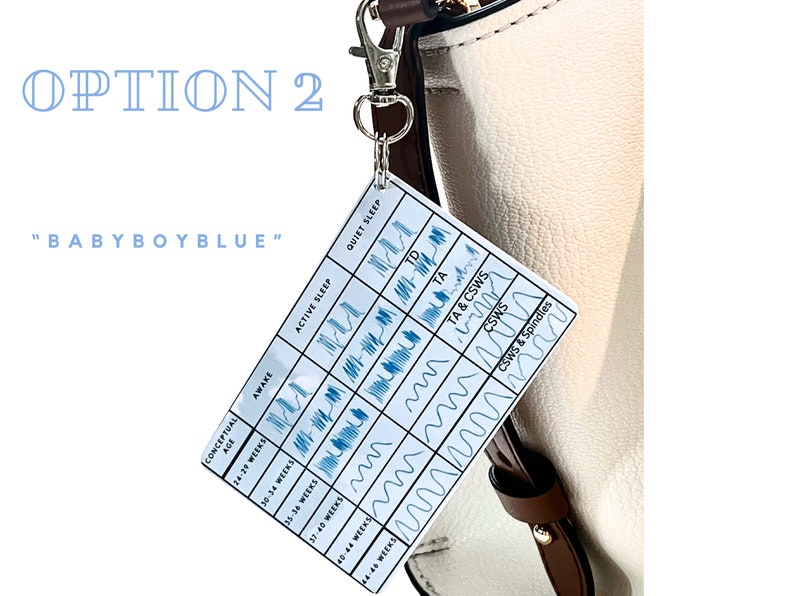 EEG Tech Badge Card Bookbag Keychain Neurology Gift NICU Study ...