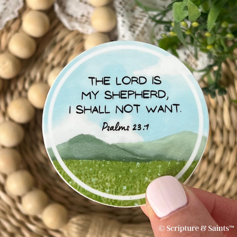 Catholic Psalm Stickers - Etsy