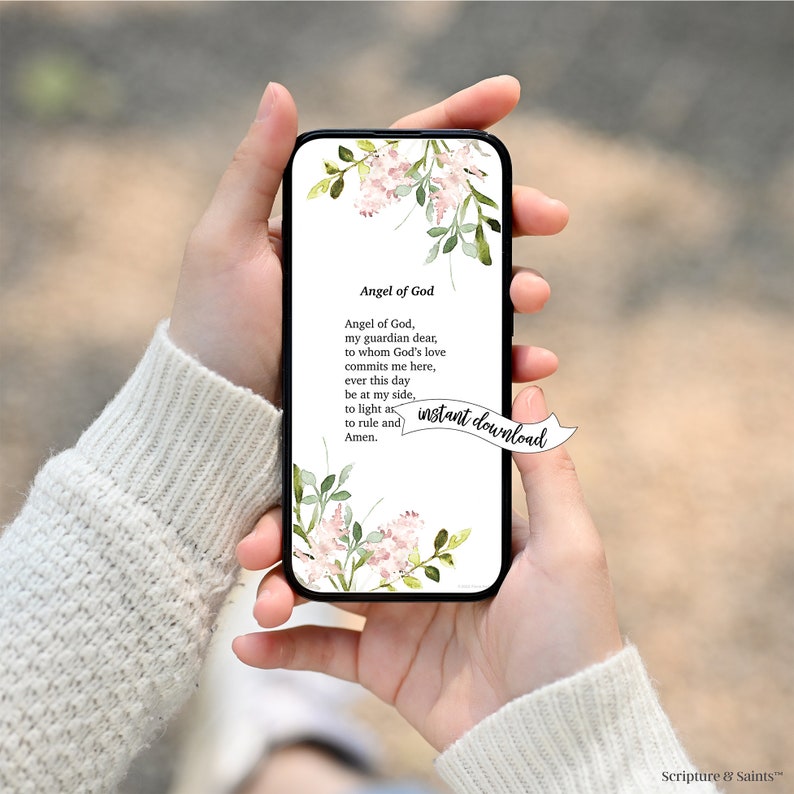Angel of God Prayer, Prayer to the Guardian Angel, Electronic Catholic ...