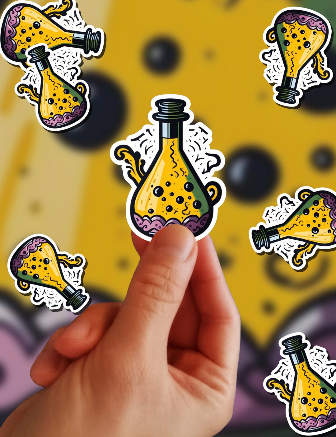 Magical Potion Sticker Enchanting Alchemy Fantasy Decal for - Etsy