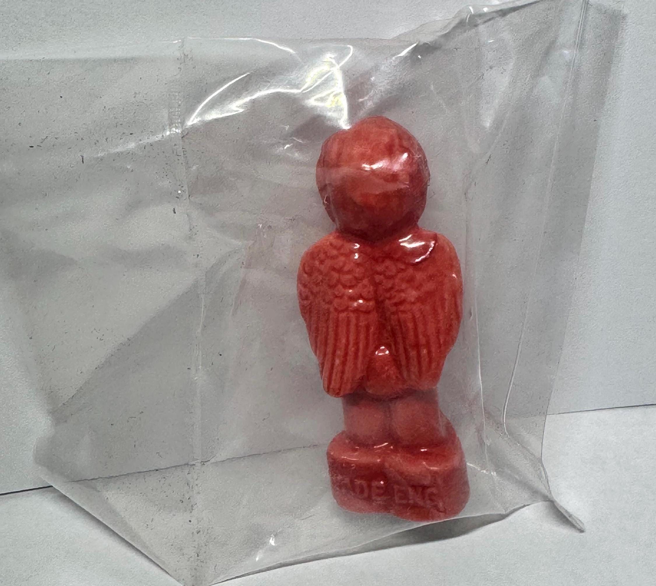 Vintage Wade Whimsies Porcelain Red Cupid Figurine Calendar Series Made ...