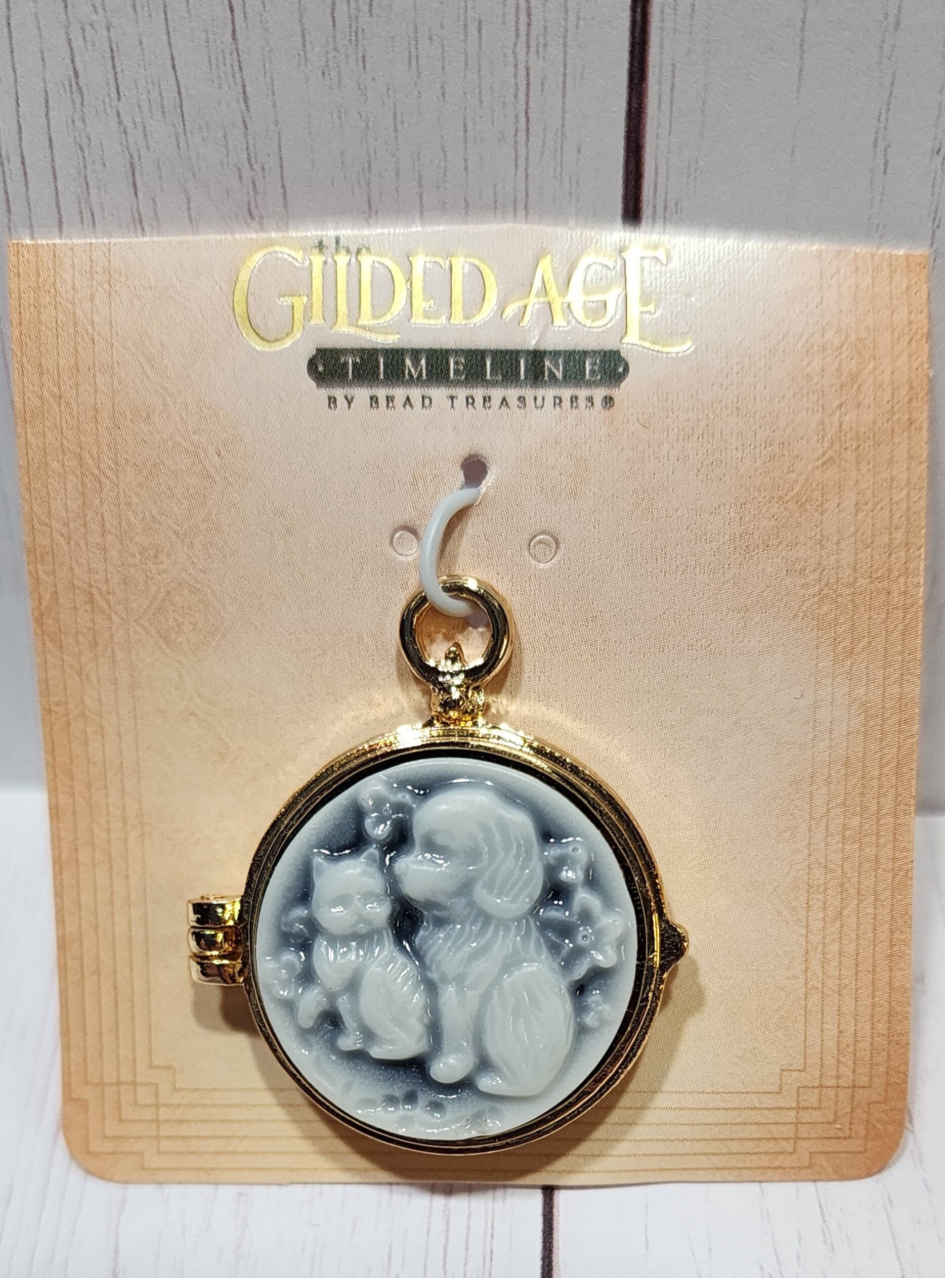 Bead Treasures Whiskers & Paws Fusion of Dog and Cat Metal and Resin ...