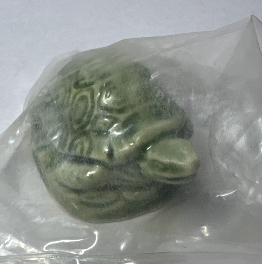 Vintage Wade Green Tortoise Turtle Figurine Made in England in Original ...