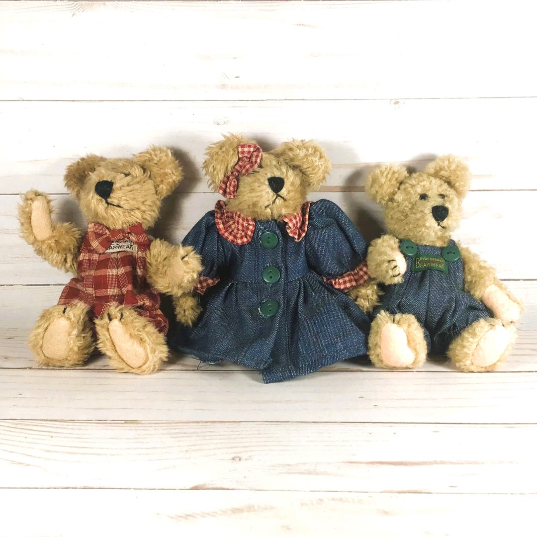 THE THREE BEARS! All Original Boyds Bears. Samuel, Bonnie, and Huck ...