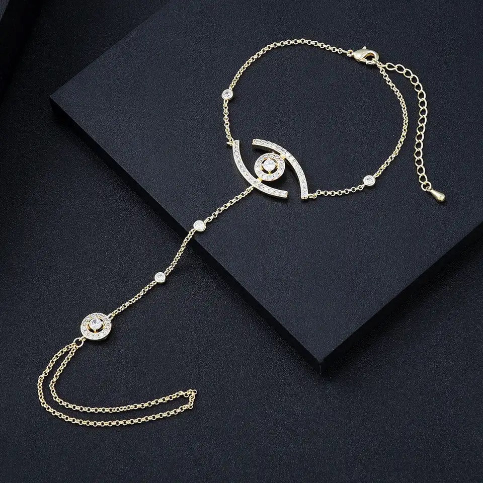 CUPID'S EYE HANDCHAIN Adjustable Hand Jewelry, Sophisticated and Party ...