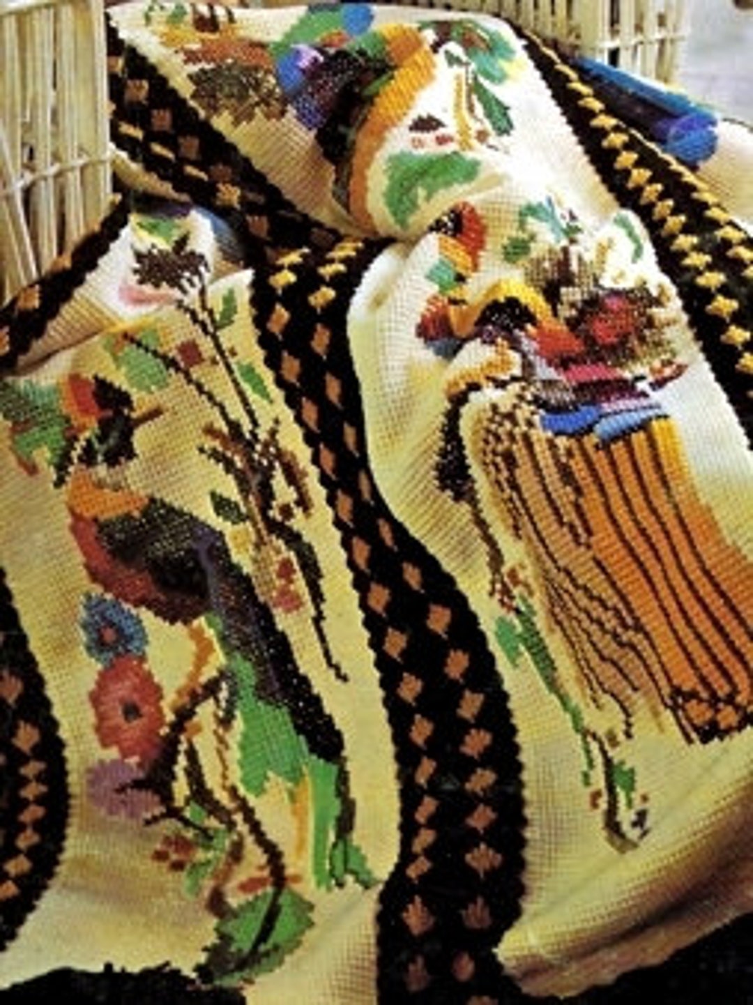 Crochet Blanket Pattern Charts Included! Digital Instructions Crochet ...