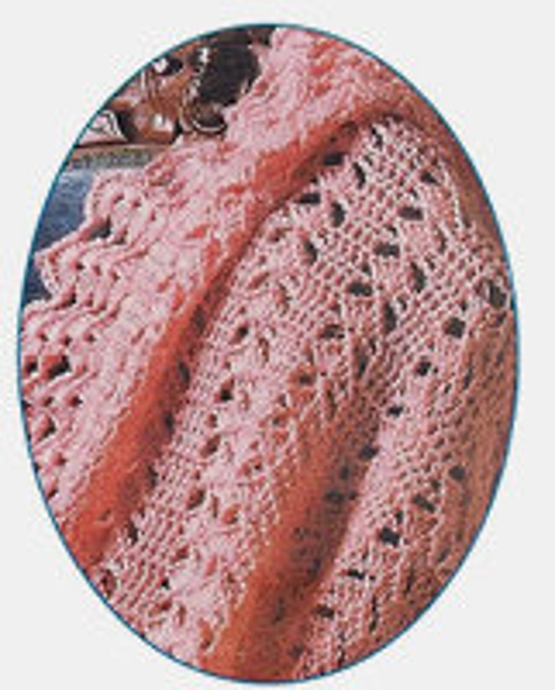 Froth Crochet Blanket Pattern Digital Instructions Vintage Pattern ...