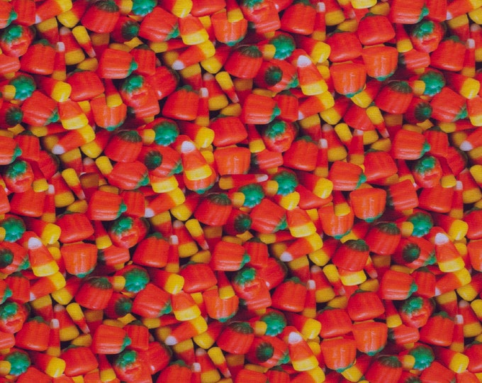 Halloween Fabric Candy Corn, Fat Quarters-by the Yard. Great for a Fall ...