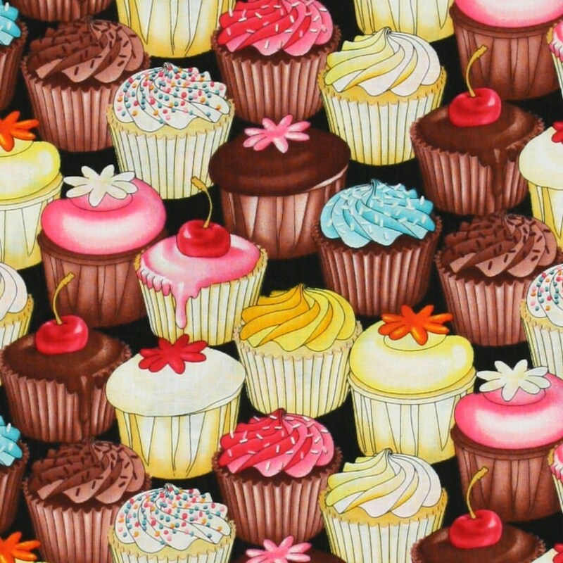 Cupcake Fabric - Etsy