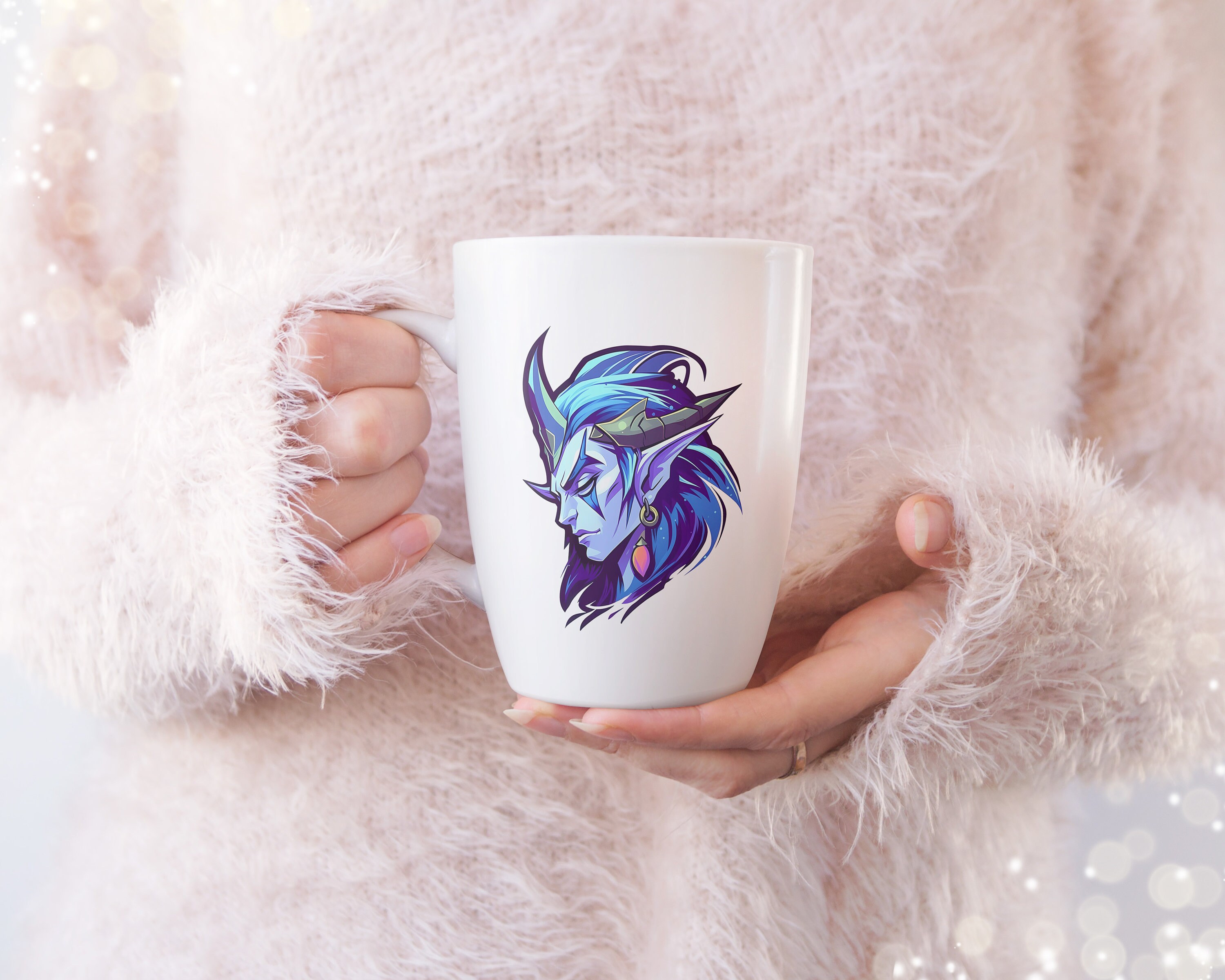 Night Elf,logo,clipart,png,t-shirt Design ,graffiti Style,vector ...