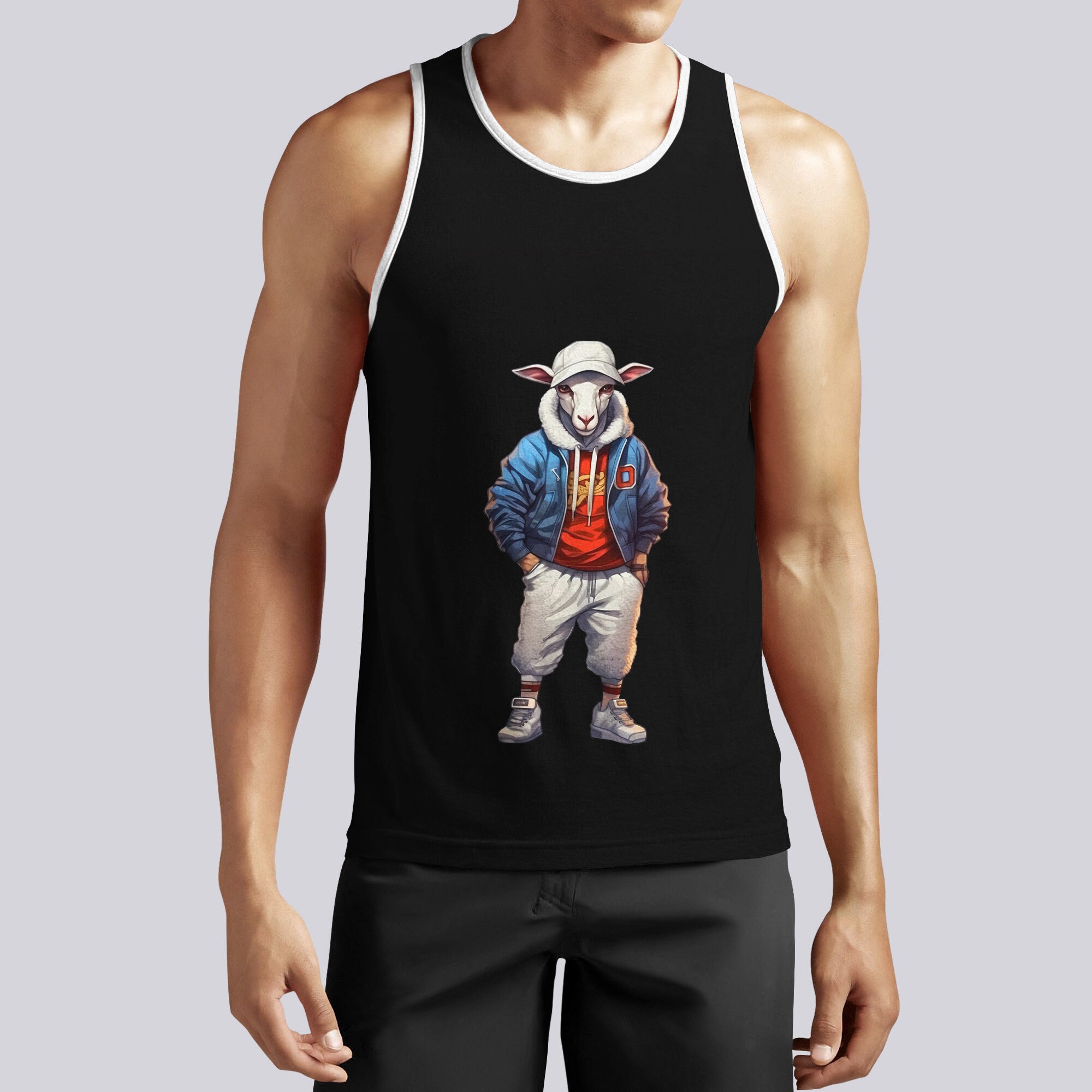 Stylish Sheep Character Clipart, Png,t-shirt Design ,graffiti Style ...