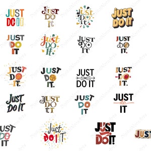 Just Do It,logo,clipart,png,t-shirt Design ,graffiti Style,vector ...