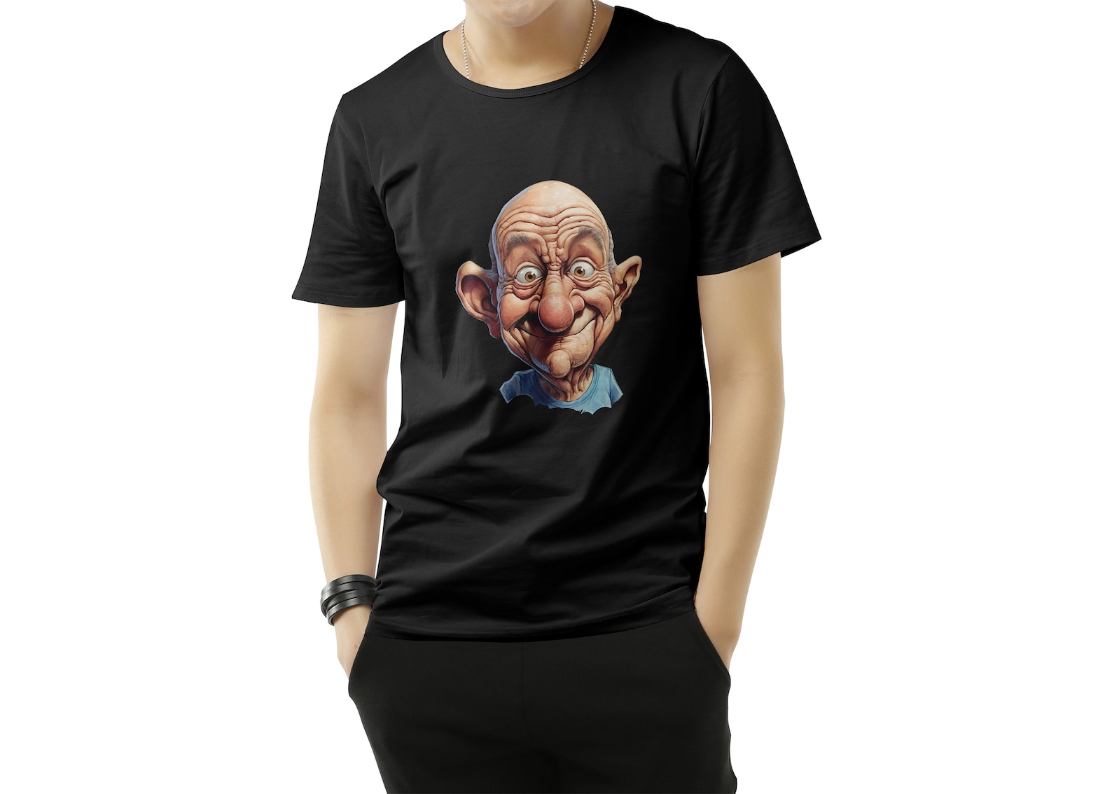 Funny Old Man,logo,clipart,png,t-shirt Design ,graffiti Style,vector ...