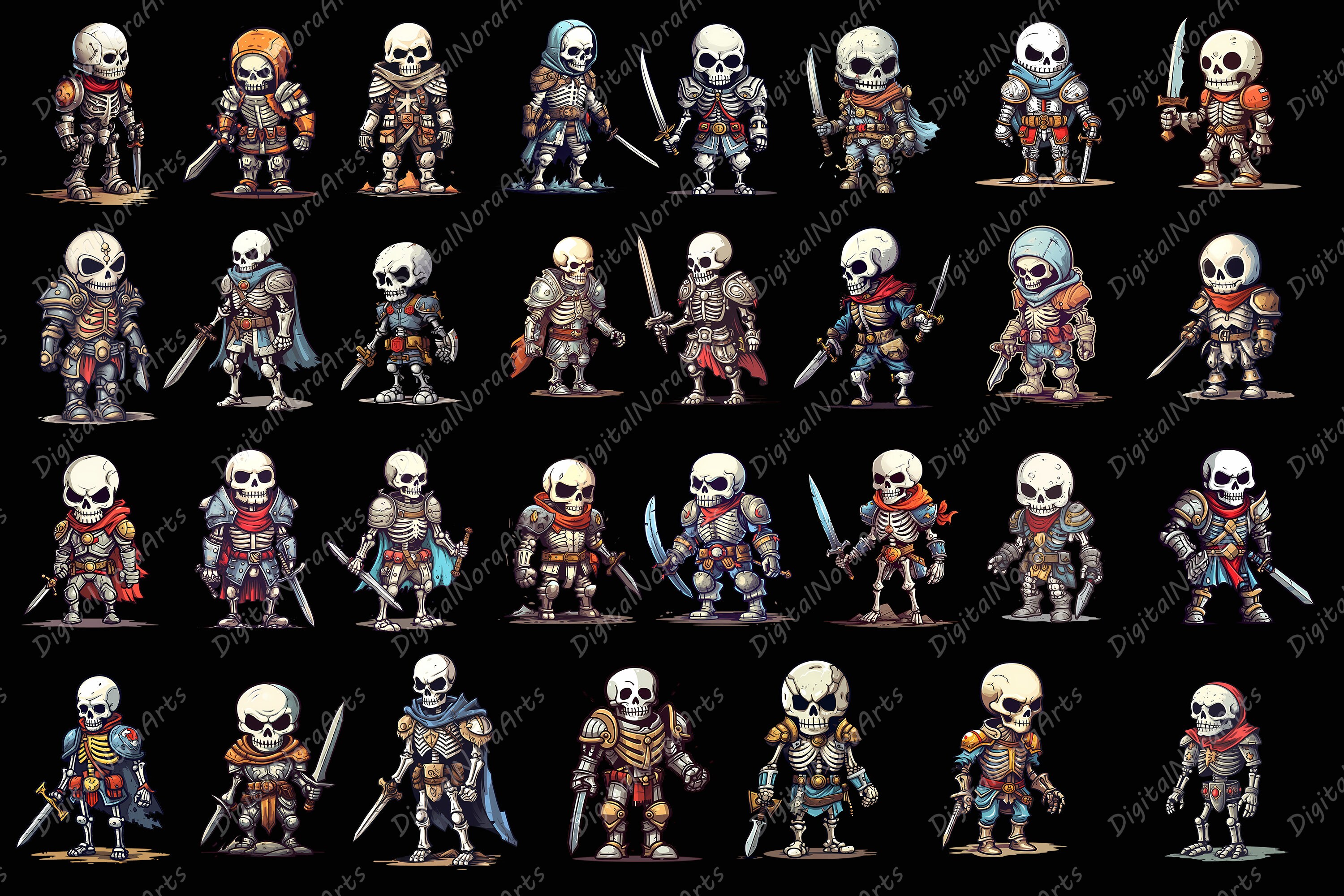Skeleton Army ,logo,clipart,png,t-shirt Design ,graffiti Style,vector ...