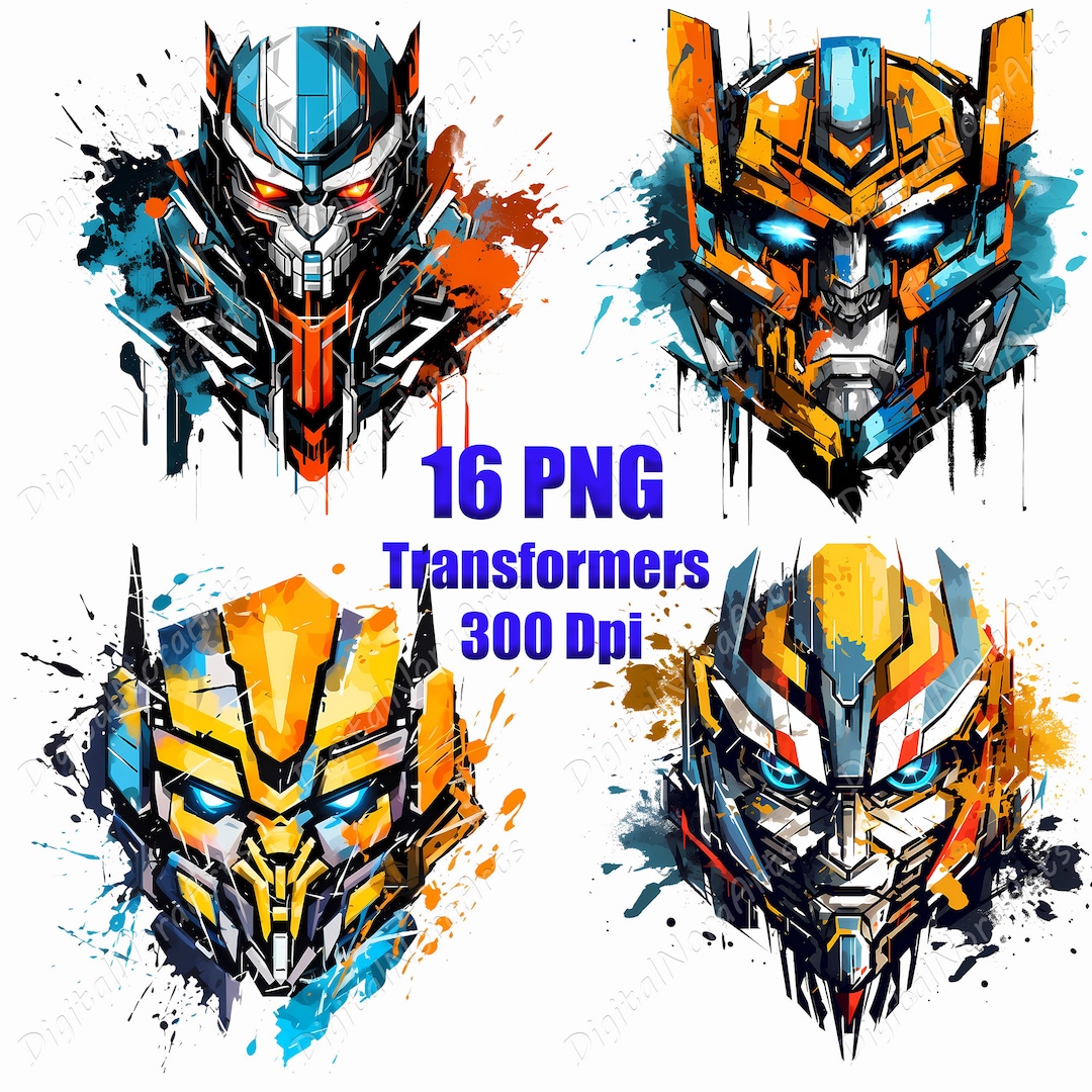 Transformers,logo,clipart,png,t-shirt Design ,graffiti Style,vector ...