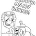 Bluey Quotes Coloring Pages - Etsy Canada