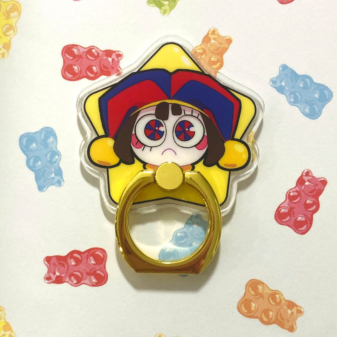 Pomni Phone Ring and Charm - Etsy