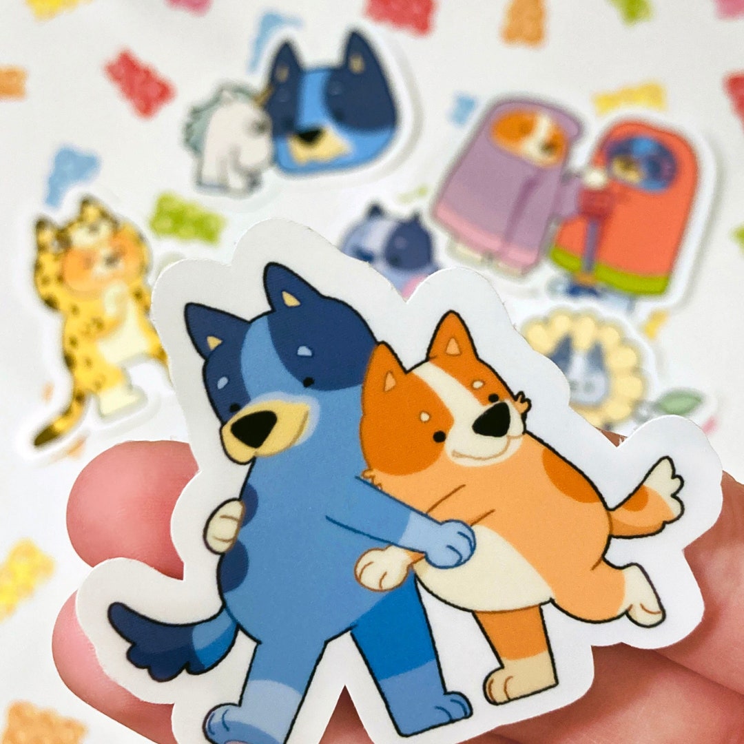 Blue Heeler Sticker Pack - Etsy