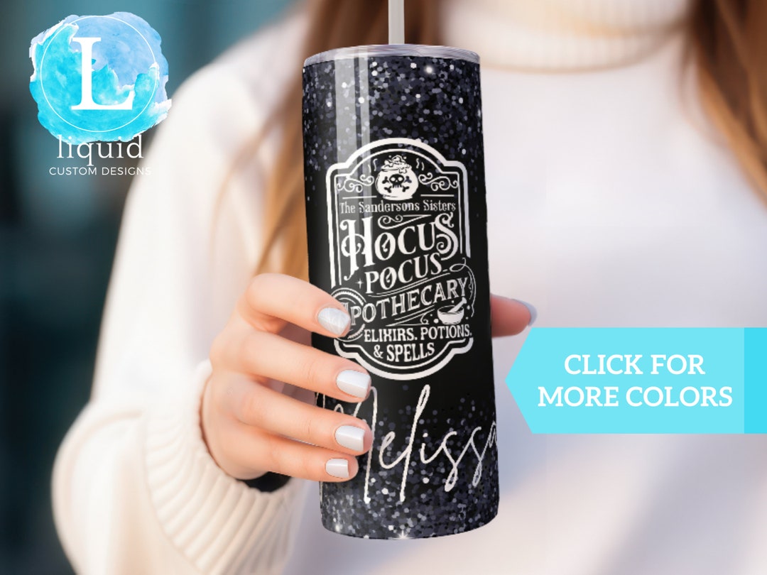 Hocus Pocus Tumbler Personalized, Halloween Gifts for Women, Halloween ...