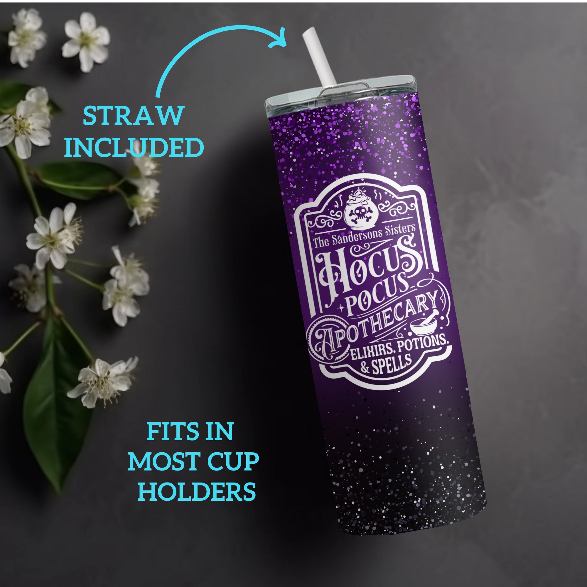 Hocus Pocus Tumbler Personalized, Halloween Gifts for Women, Halloween ...