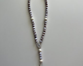 Glass Miraculous Seven Sorrows Rosary 7 Decades of 7 Beads Chaplet in ...