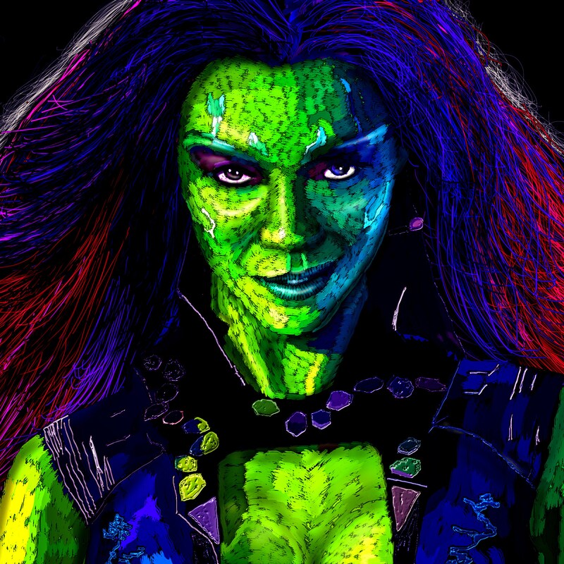 Gamora Svg - Etsy