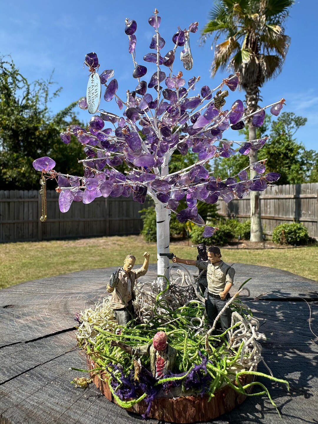 The Rick and Merle Scene. Gem Tree by Jennifer TWD - Etsy