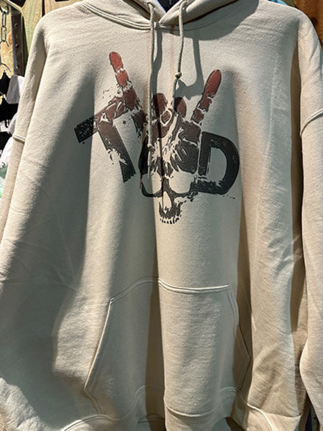 Hoodie Abraham's Army TWD SKULL - Etsy