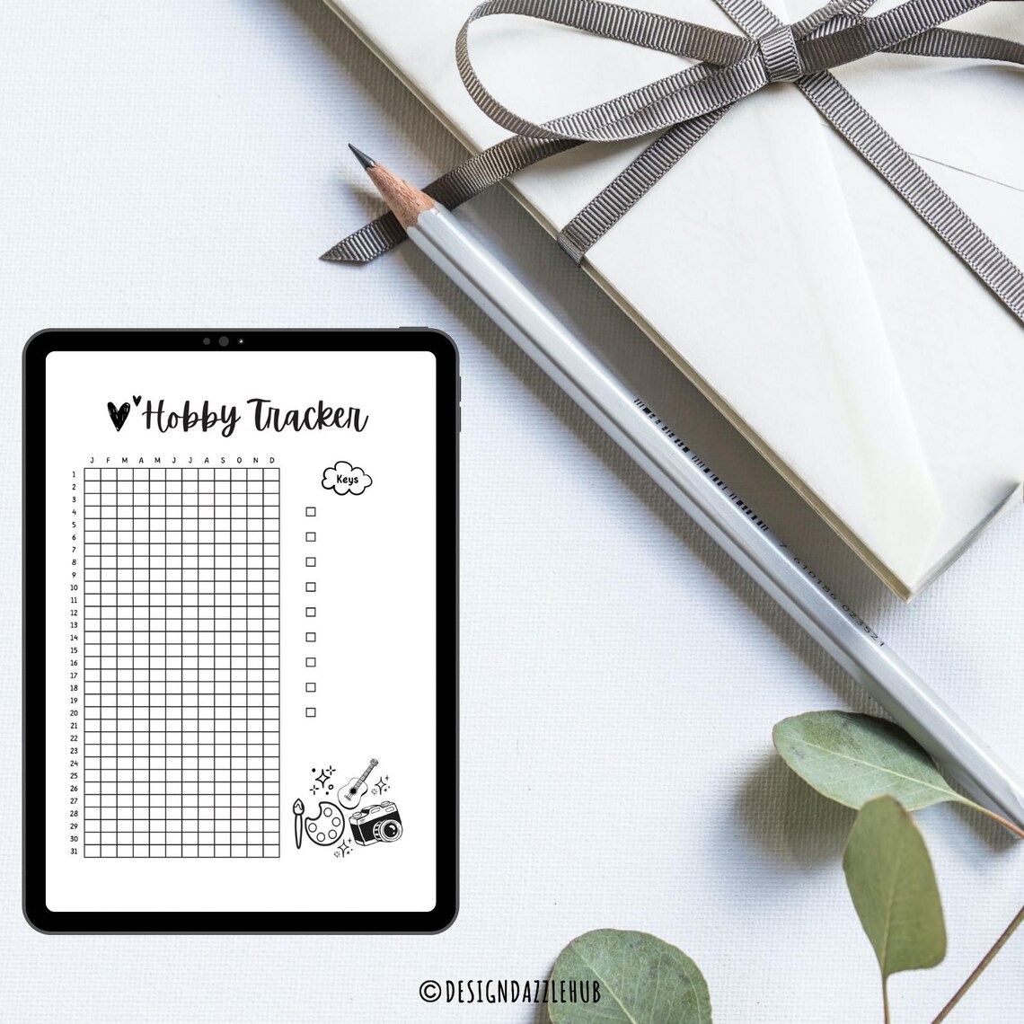 Hobby Tracker Printable | Hobby Journal | Planner Page | Fun Tracker ...