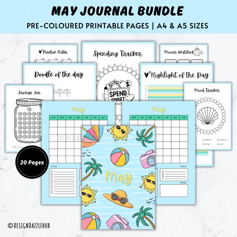 May Tracker - Etsy