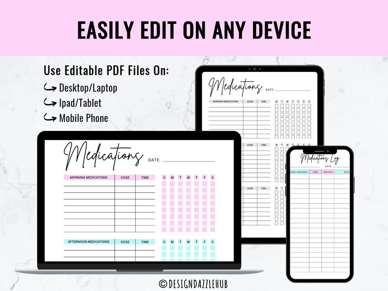 Printable Medication Tracker Medication Management Medication Tracker ...